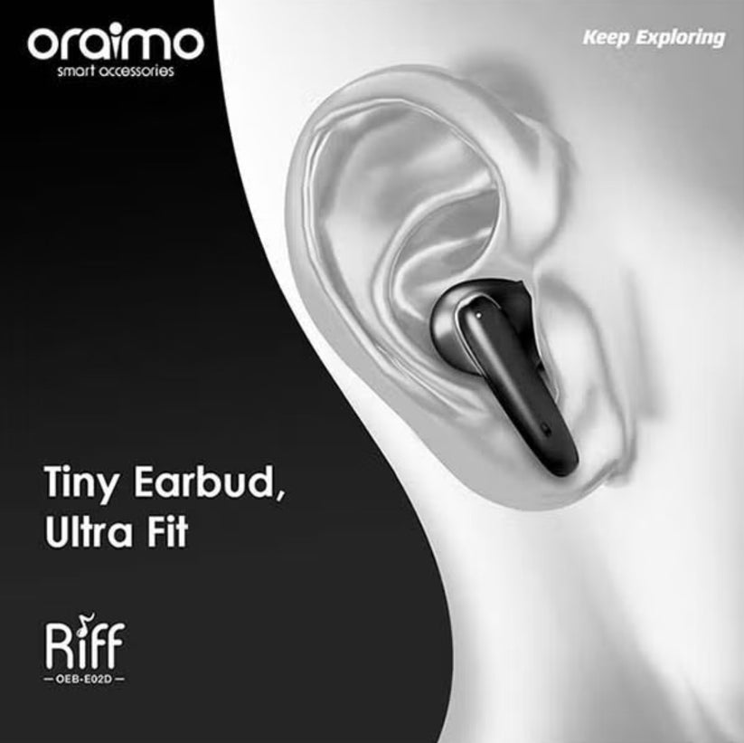 Oraimo Riff TWS True Wireless Earbuds – 100 Sanf